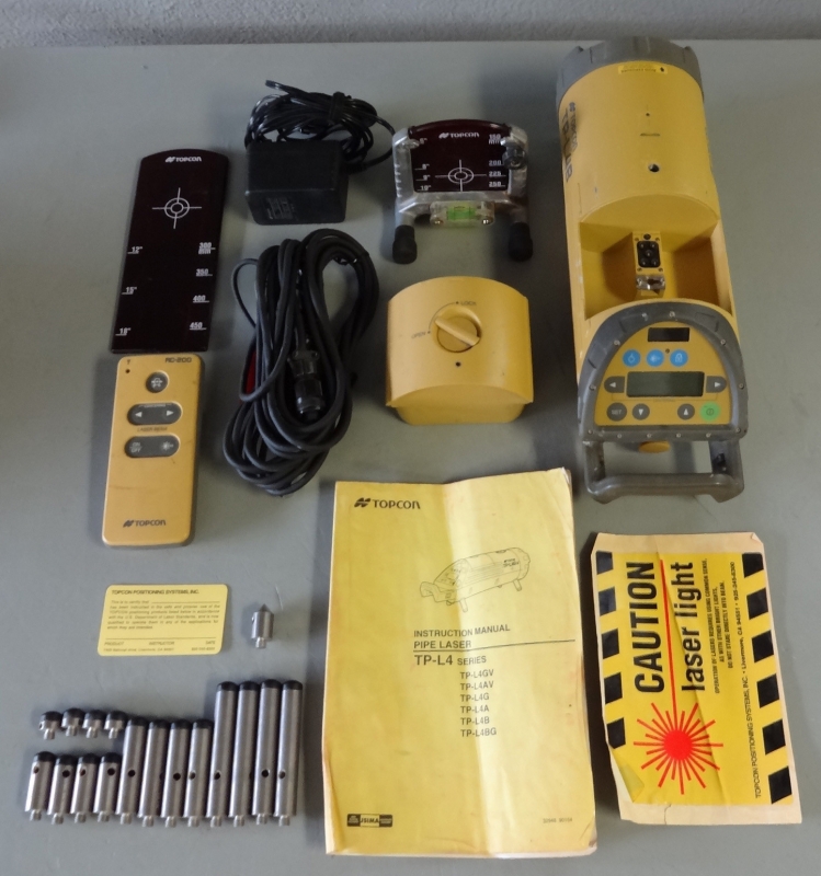 Potrubní laser TOPCON TP-L4B